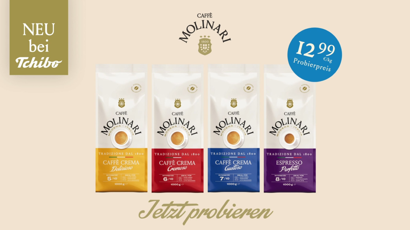 Caffè Molinari: Italienischer Genuss in jeder Tasse!